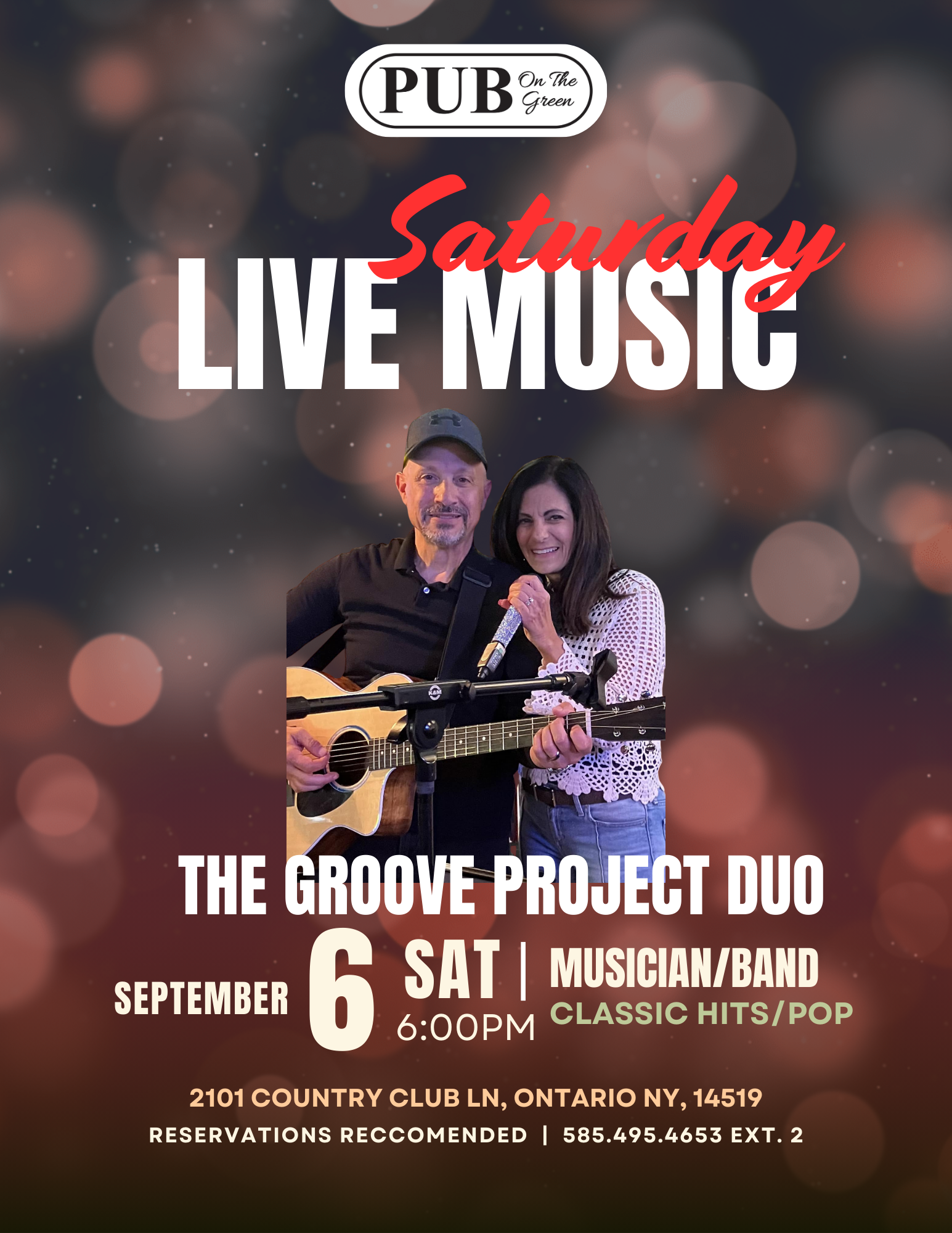 Live Music & Upcoming Events